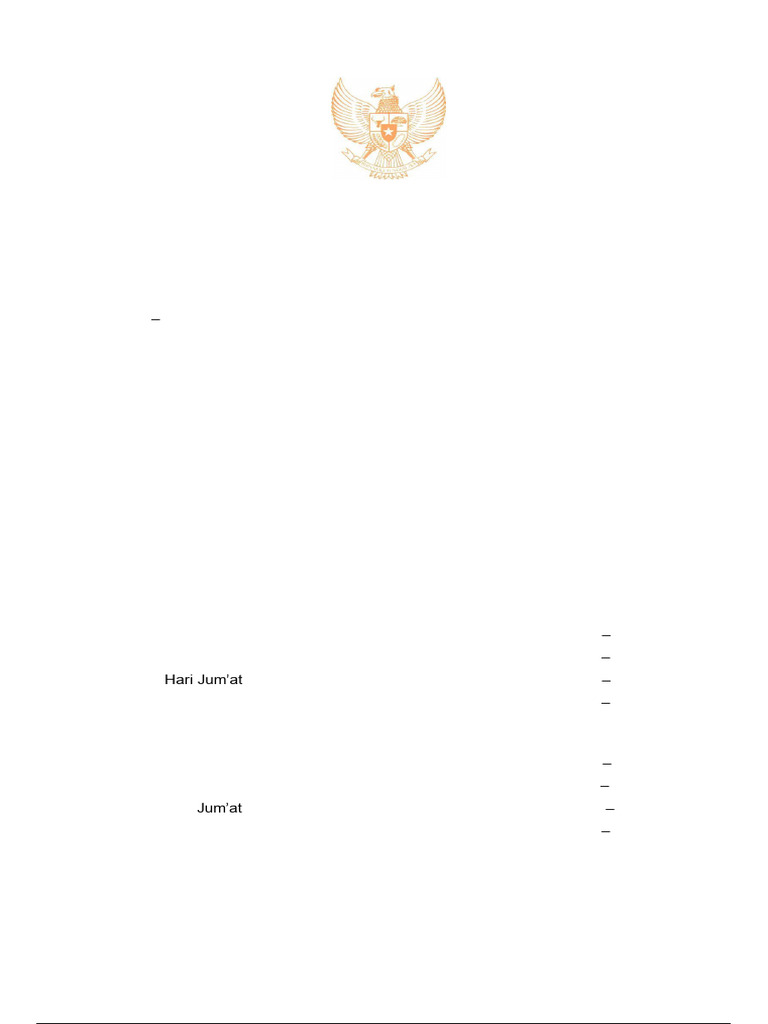 SURAT JAM KERJA RAMADHAN 1446 H (2) (1) | PDF