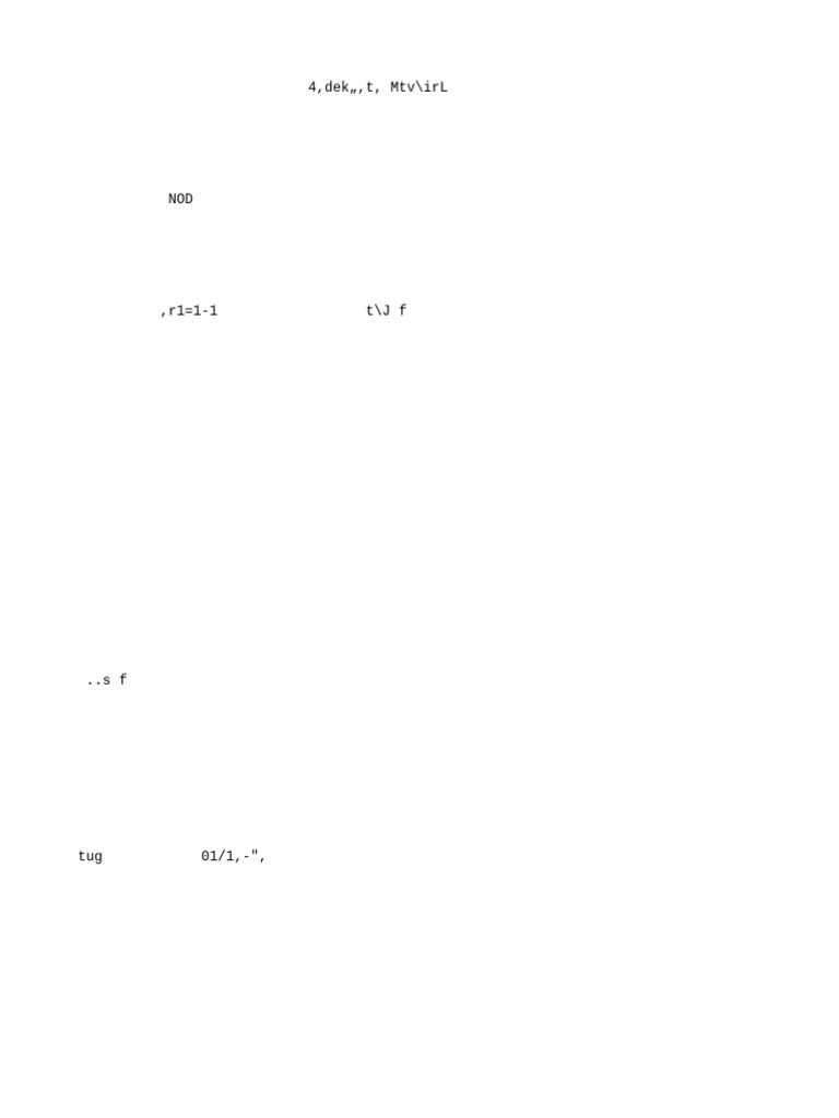 4, Dek, T, Mtv/Irl | PDF