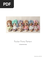 Izzy Doll Pattern | PDF | Knitting | Yarn