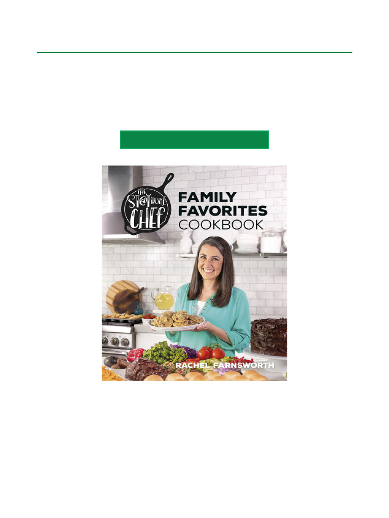 Stay At Home Chef Family Cookbook | PDF