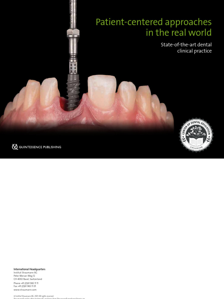 Stra Umann Science Meets Practice Digital | PDF | Dental Implant ...