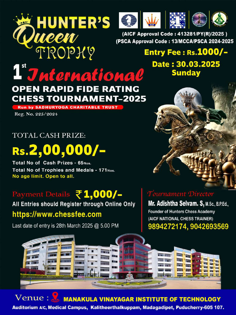 Hunters Queen Trophy 2025 | PDF