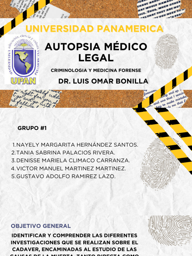 Autopsia Médico Legal: Estudio y Procedimientos | PDF | Autopsia ...