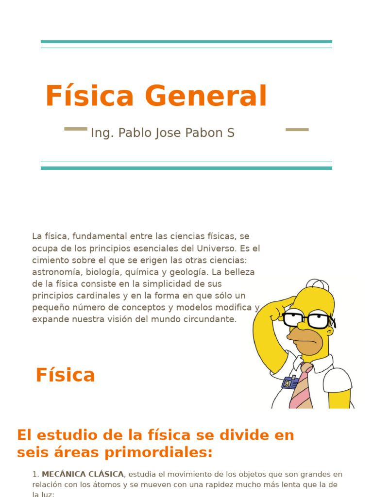 Fundamentos de Física General y Medición | PDF | Física | Medición