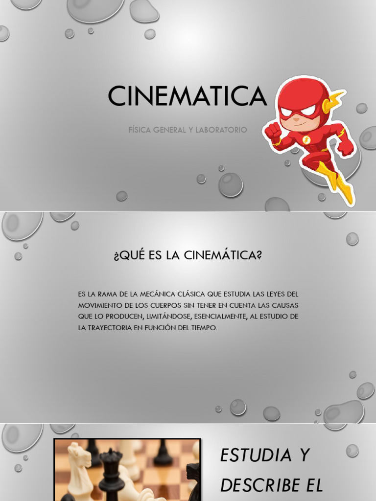 Clase 4 - Física General - Cinematica | PDF | Velocidad | Aceleración