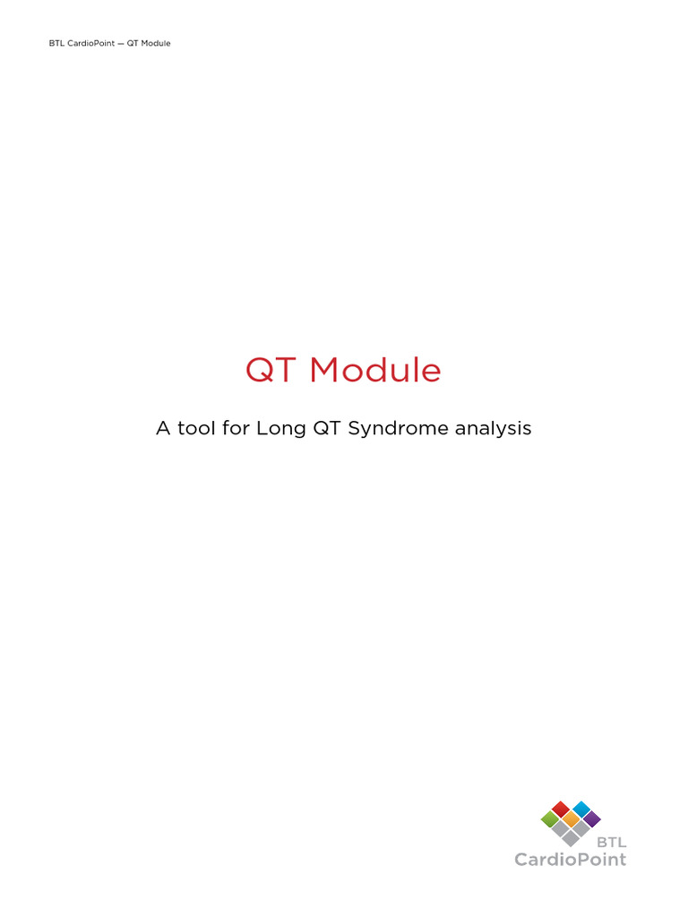 BTL-CardioPoint WP QT-module EN401 | PDF | Electrocardiography | Heart