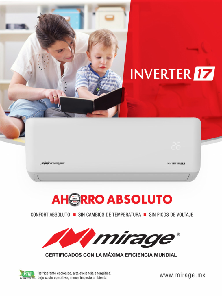 Minisplit Inverter 17 Ficha Tecnica | PDF