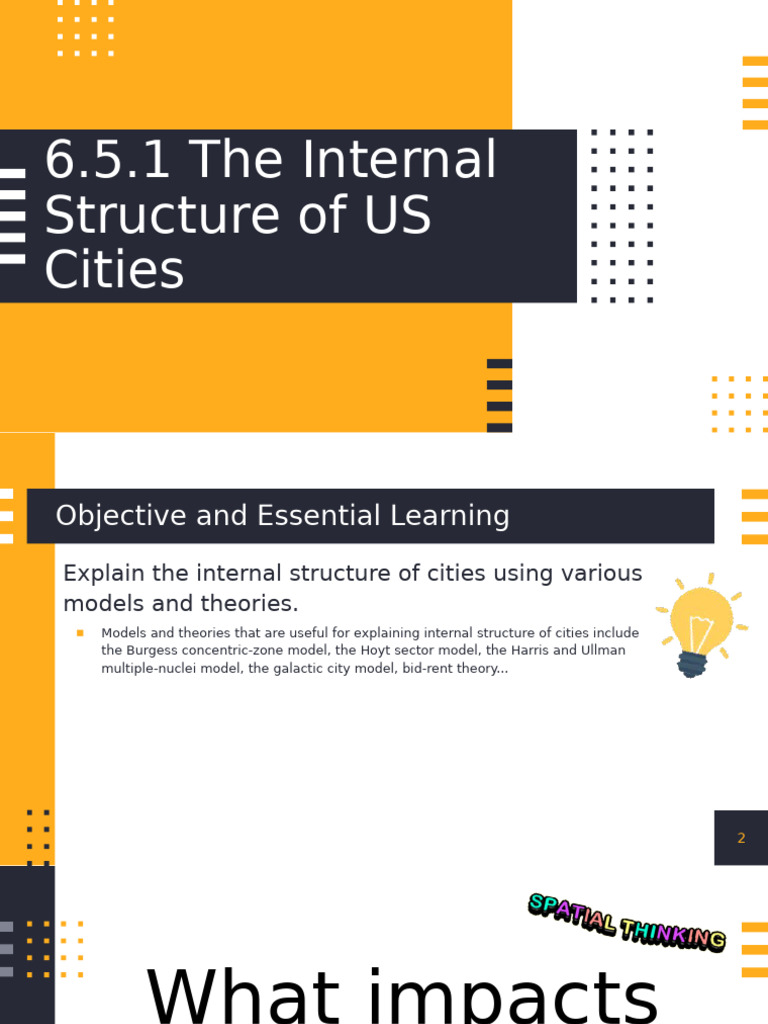 6.5 The Internal Structure of Cities | PDF | Economies | Urbanization