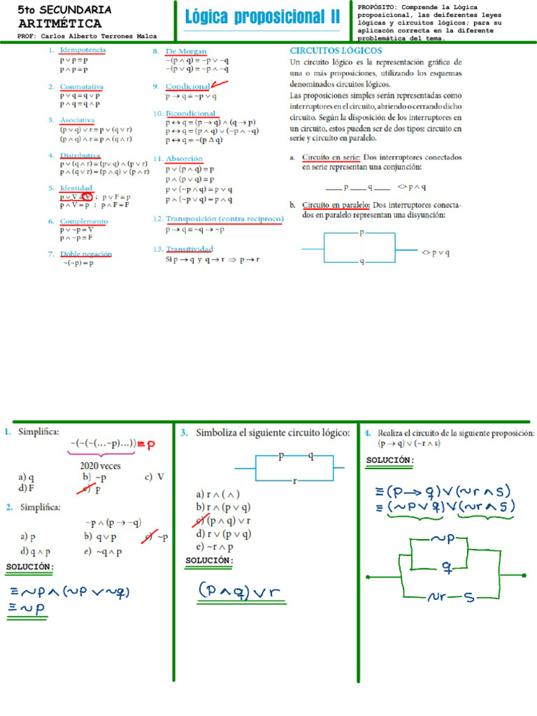 Circuitos logicos | PDF