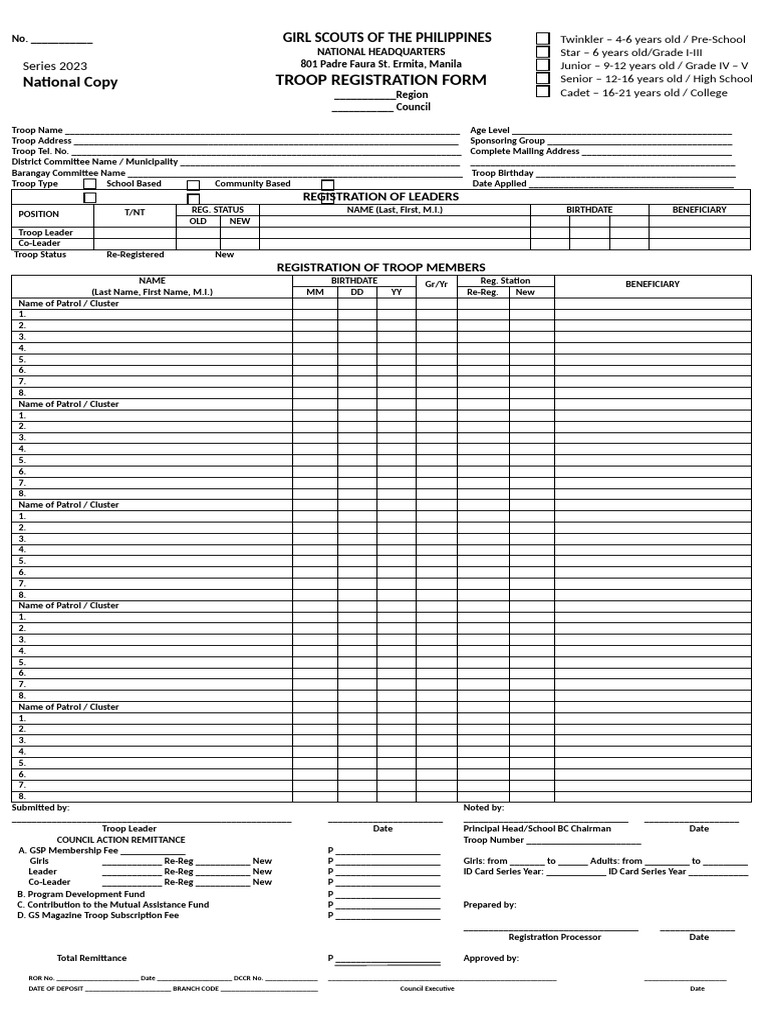 gsp-file (1) | PDF | Scouting And Guiding | Youth Organizations