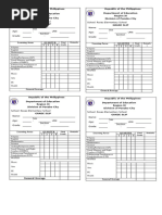 Grade 10 2nd Quarter Grading Slip | PDF