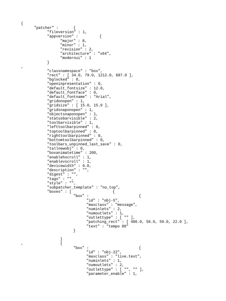 MIDI Sequencer Patch Setup | PDF | Computer Programming | Computing