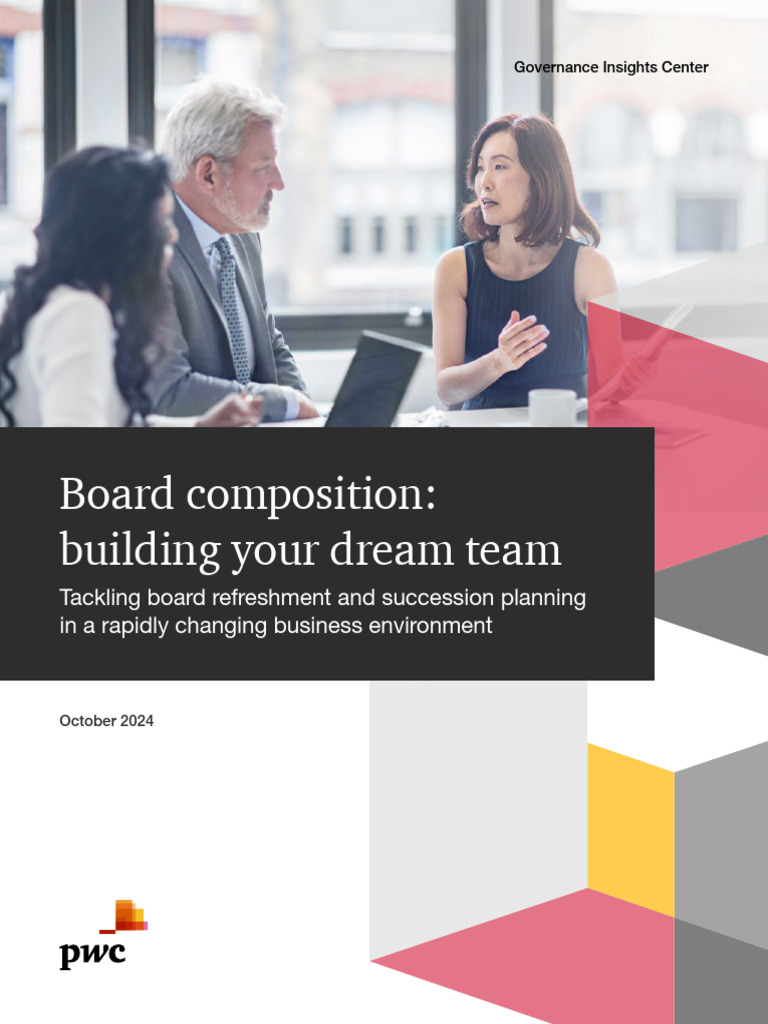 Enhancing PwC Board Effectiveness | PDF | Governance | Board Of Directors