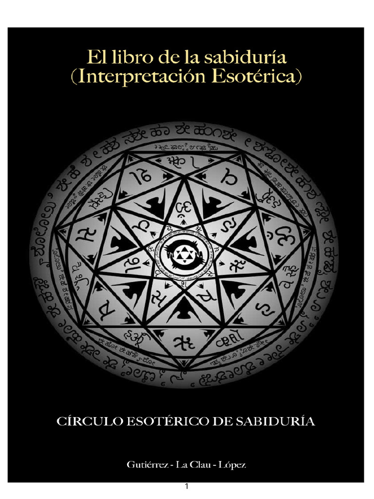 El Libro de La Sabiduria (Interpretacion Esoterica) | PDF | Mente ...