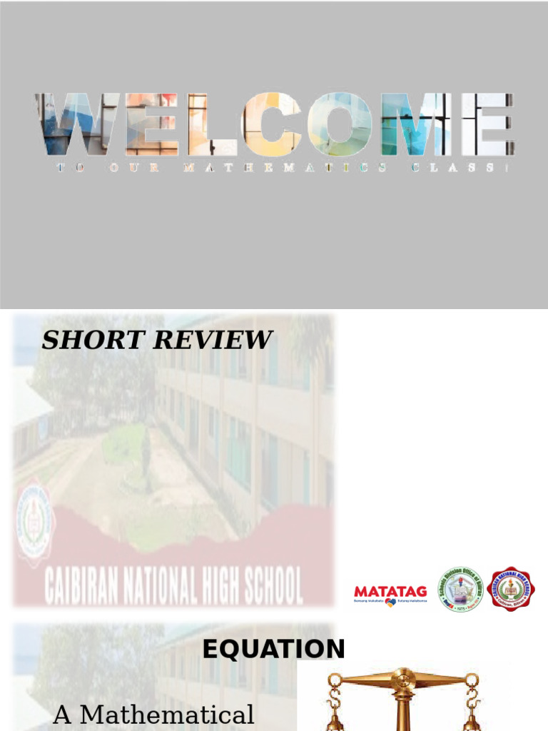 Solving Equations Using Properties of Equality | PDF | Angle | Equations