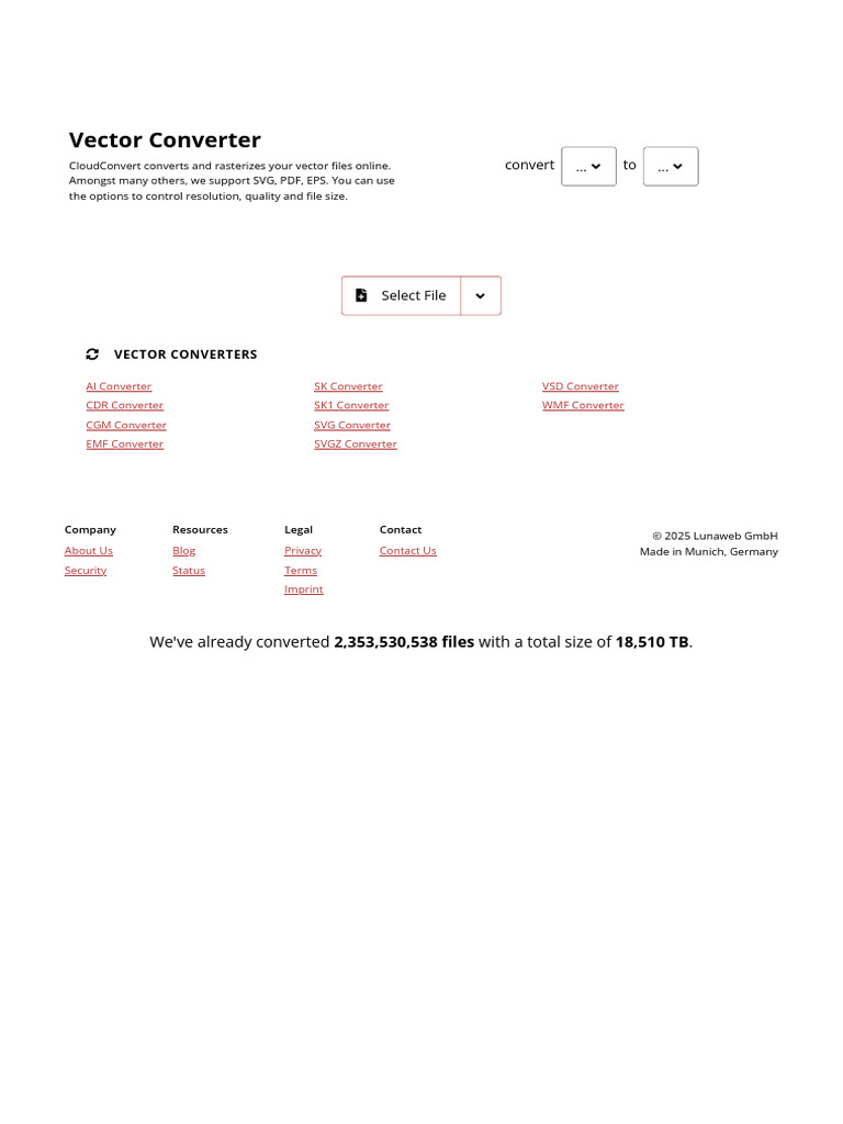 Online Vector File Converter Tool | PDF