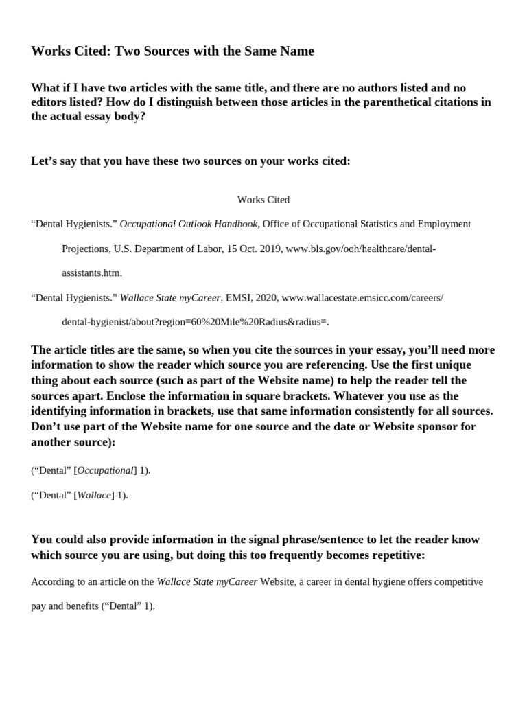 2022 MLA 9th Edition Works Cited and Parenthetical Citation Information ...