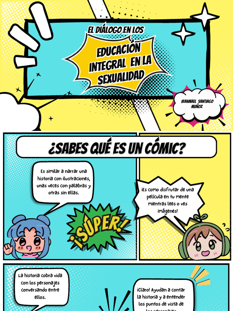 Presentación de La Importancia Del Diálogo Historietas Colorido ...