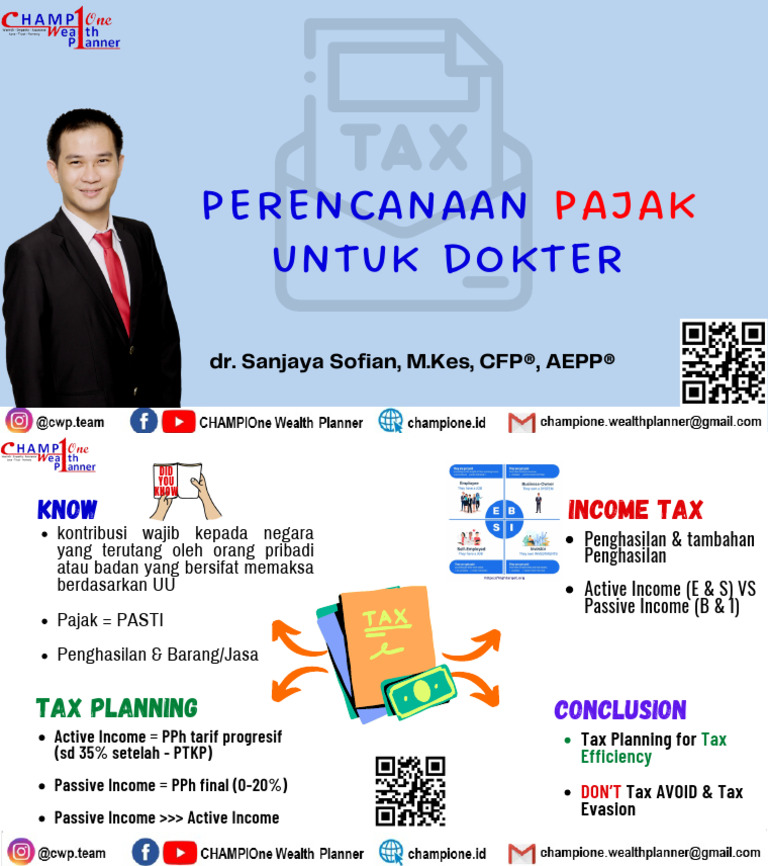 Pajak Efisien untuk Dokter | PDF