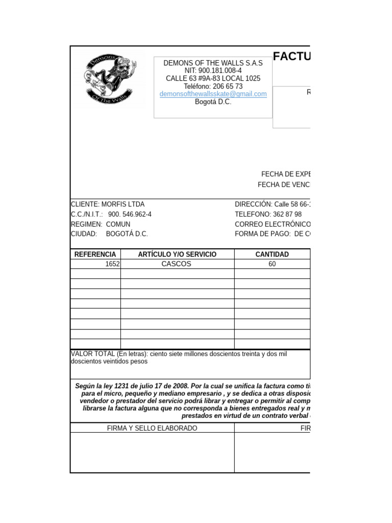 Ventas No Producidas | PDF | Factura | Impuesto al valor agregado