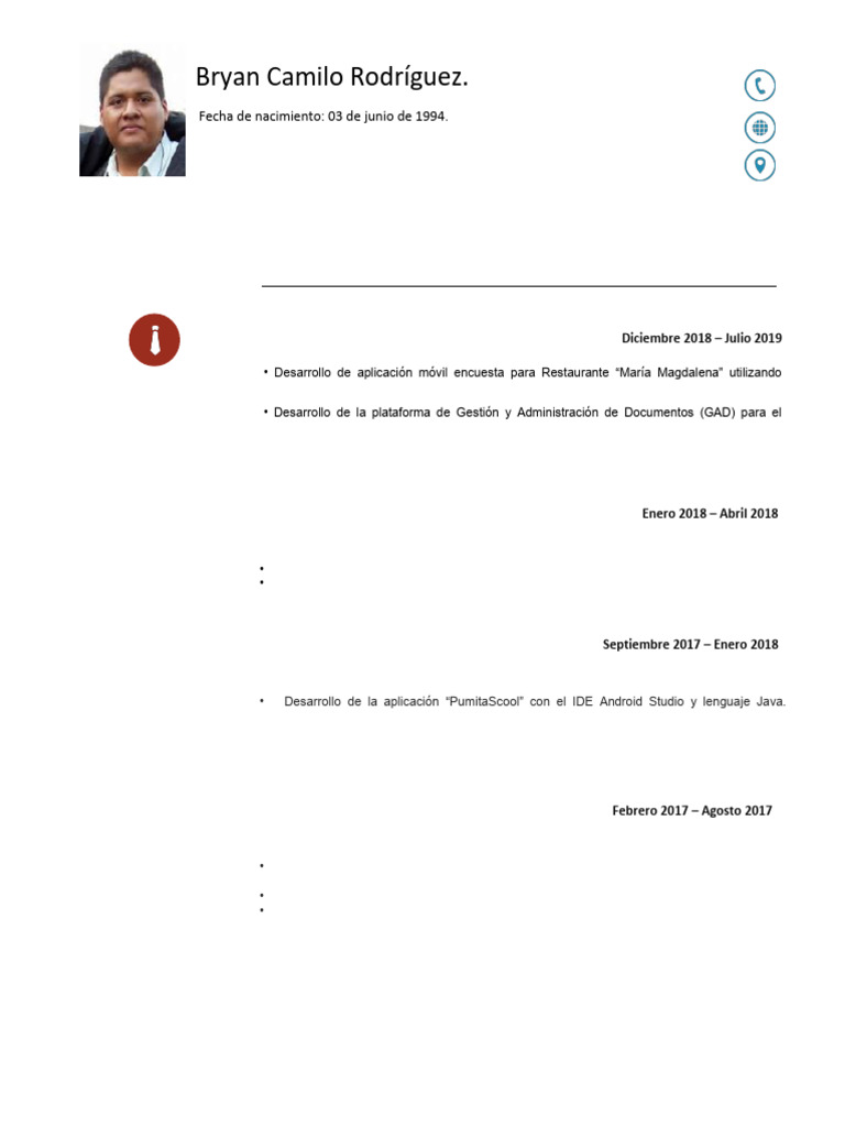 Camilo Rodriguez | PDF | Red mundial | Internet y web