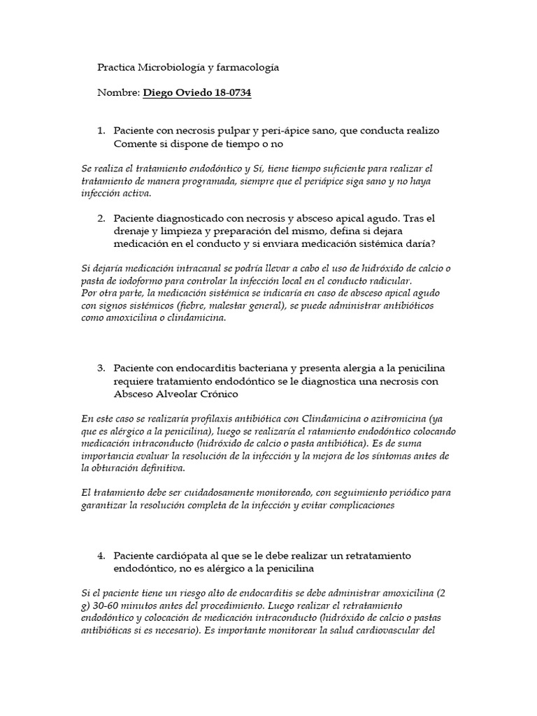 Practica Micro y Farma | PDF | Penicilina | Medicina CLINICA