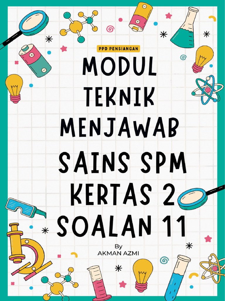 Teknik Menjawab Sains Spm Soalan 11 Pdf