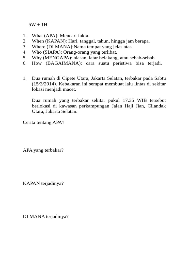 5W1H | PDF