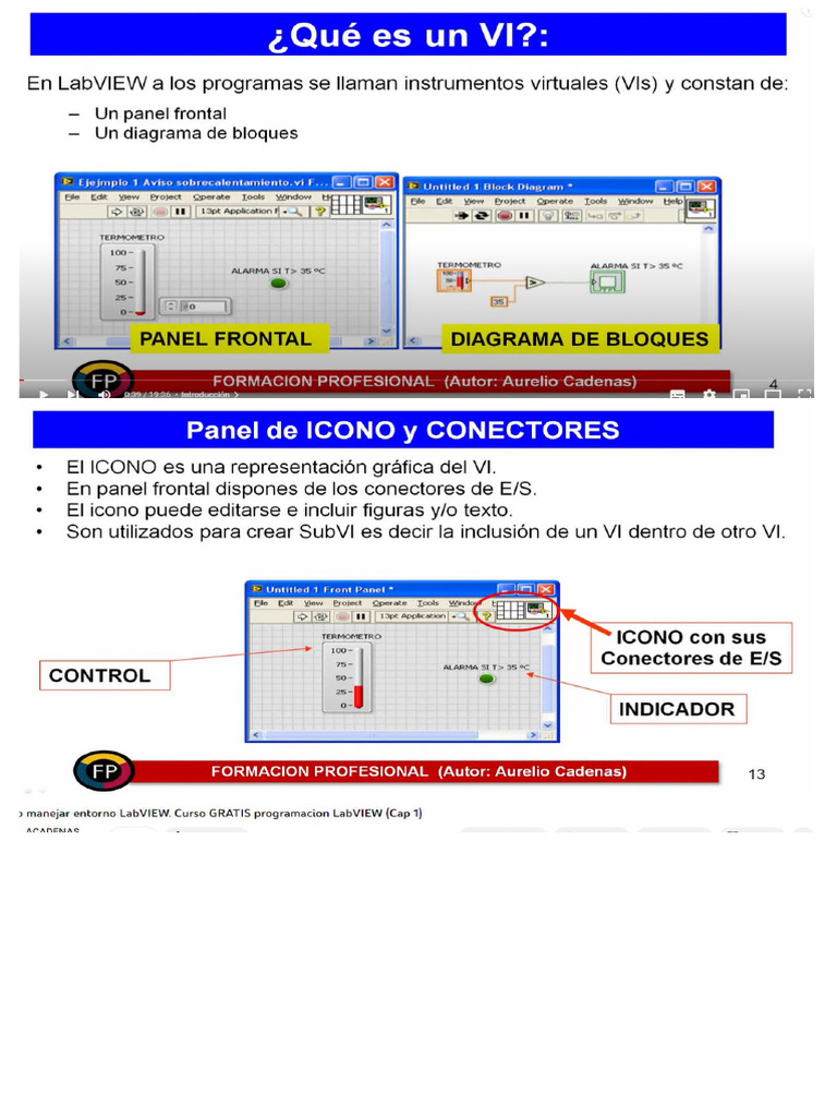 DESCRIPCION DEL LABVIEW | PDF
