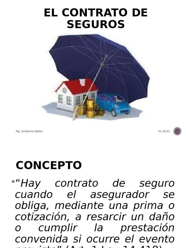 Contratos y Tipos de Seguros | PDF | Póliza de seguros | Seguro