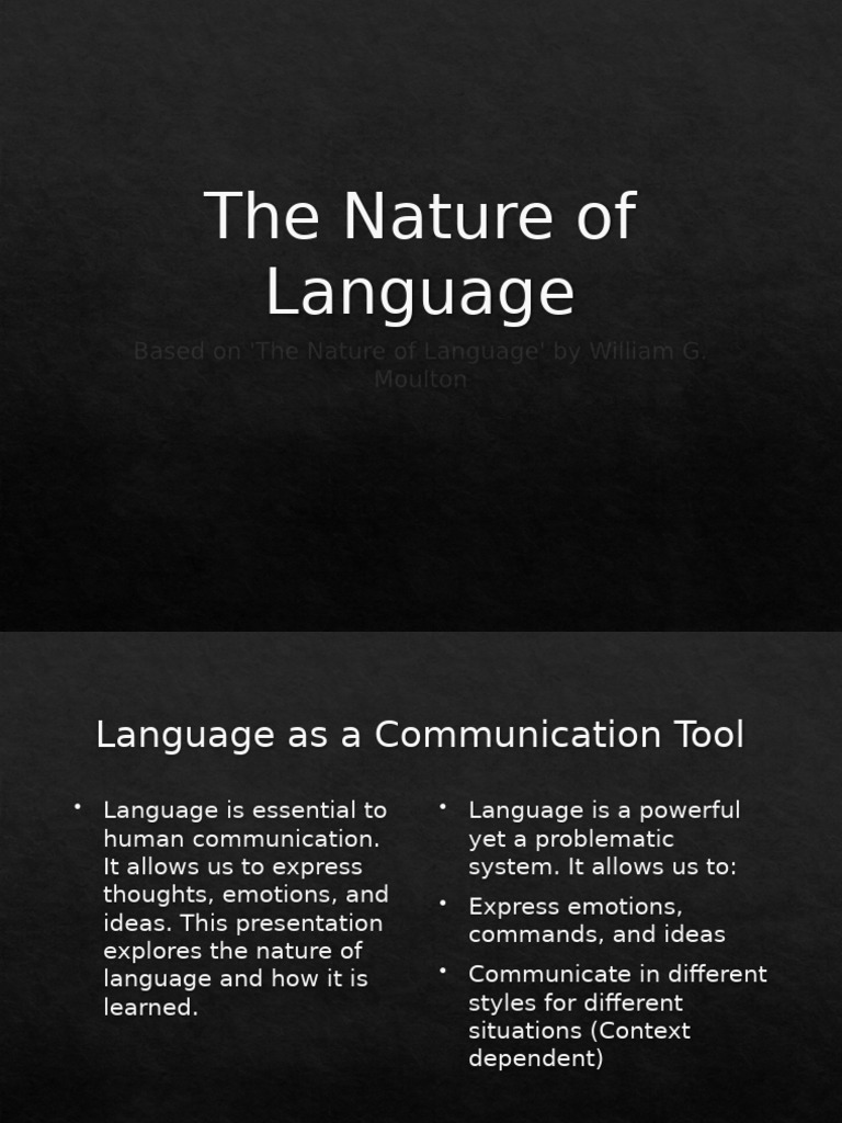 Understanding Language Dynamics | PDF | Grammatical Number | Semantics