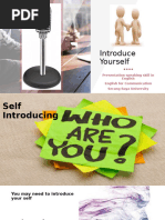 Introduce Yourself | PDF