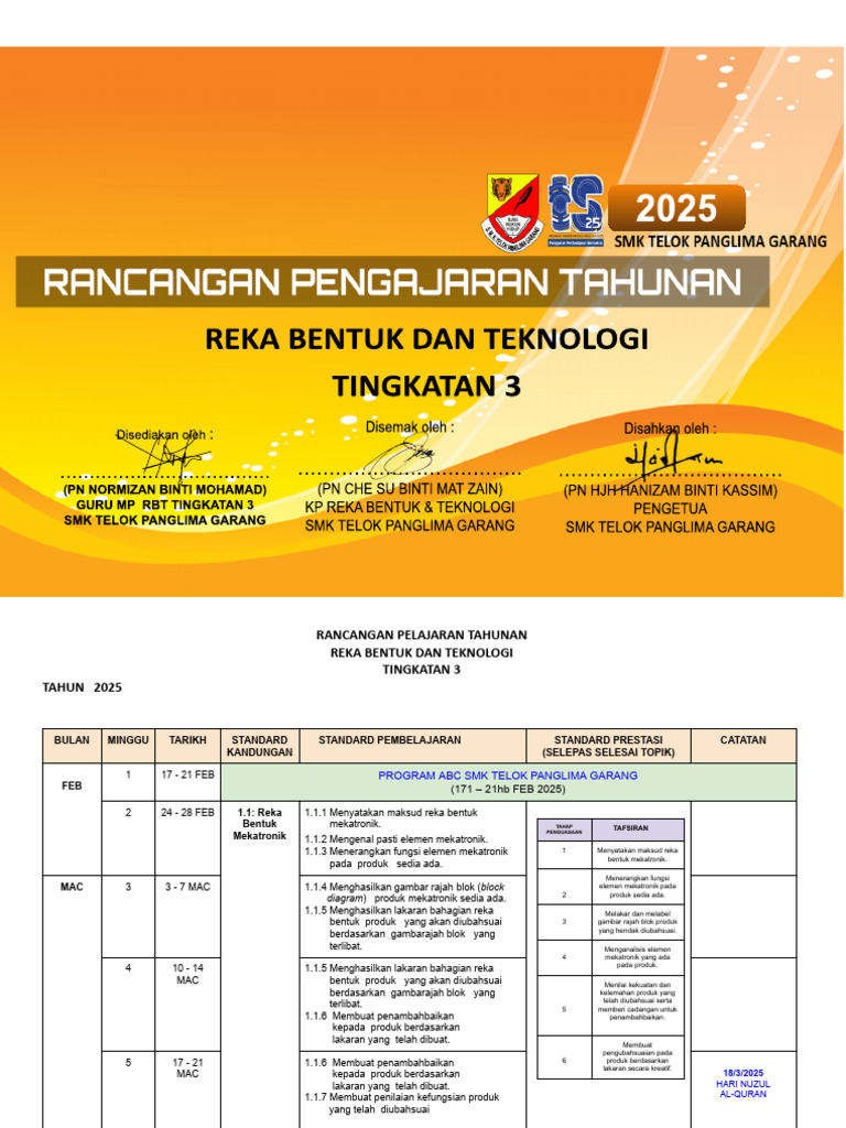 RPT-RBT T3 2025 | PDF