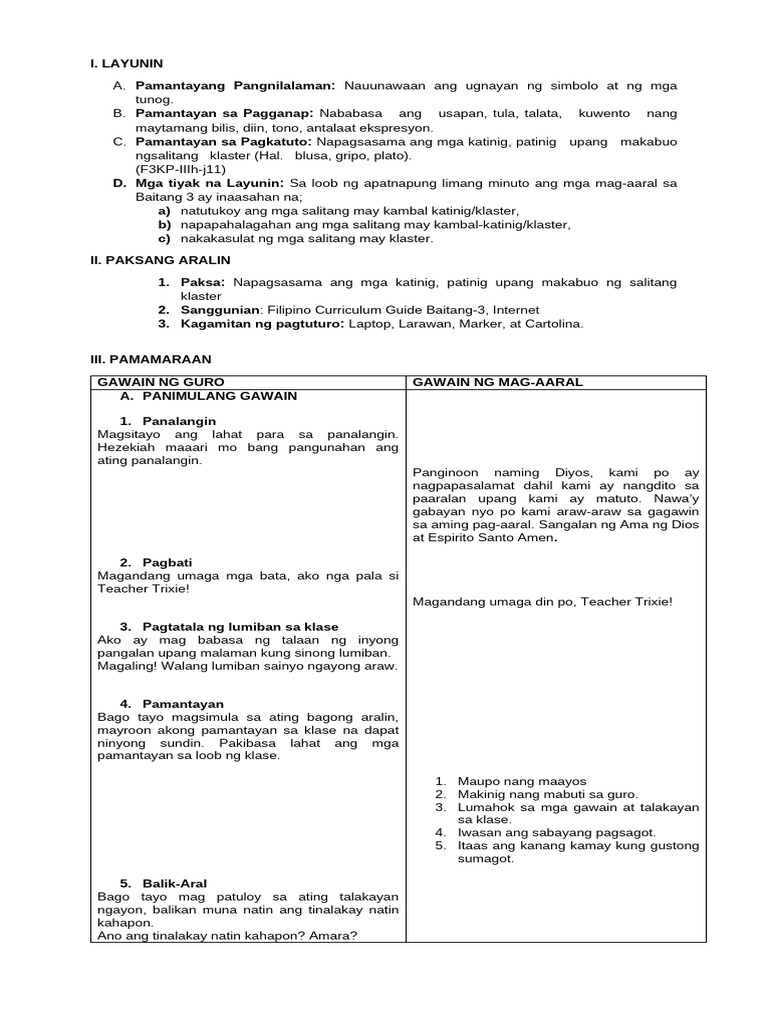 DLP FILIPINO DUMOSMOG Day2 | PDF