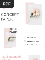 Concept Paper Sample | PDF