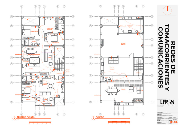 Plano de Vivienda Unifamiliar en Ilo | PDF