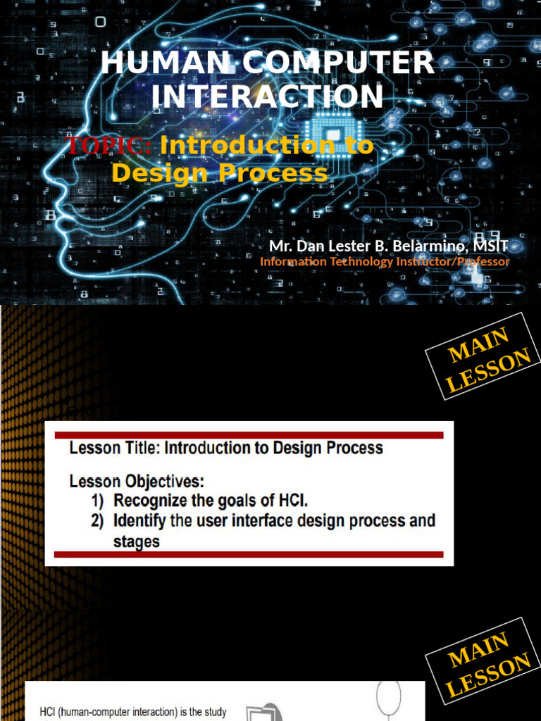 Hci - Design Process(1) | PDF