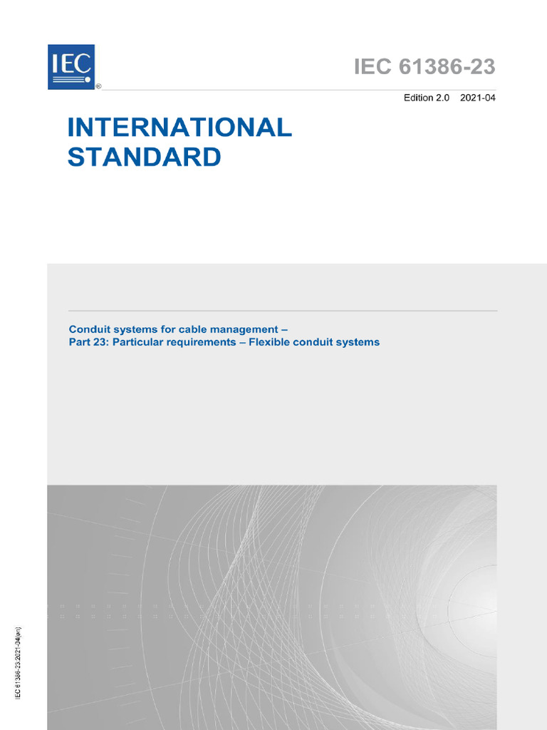 Iec 61386-23-2021 | PDF