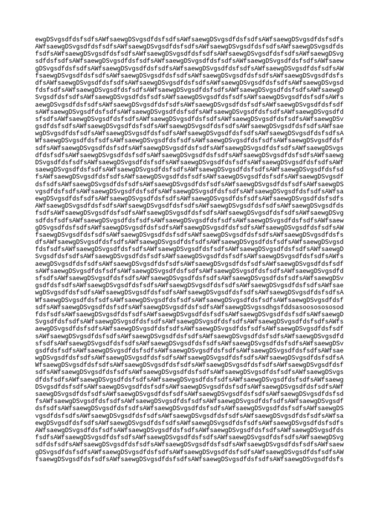 Placeholder Document Content | PDF