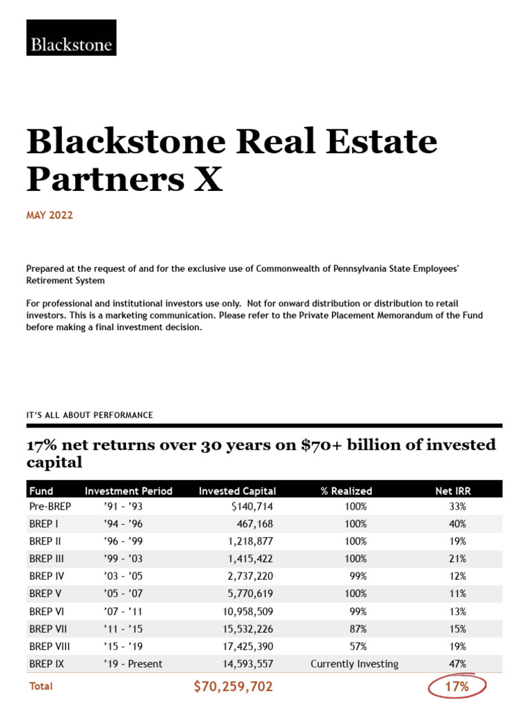 blackstone | PDF | Investing | Leverage (Finance)