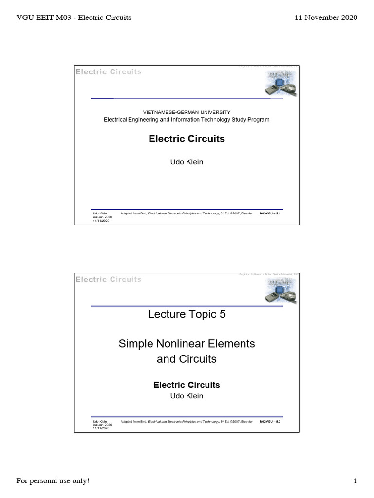 EC Lecture05 L UdoKlein | PDF | P–N Junction | Semiconductors