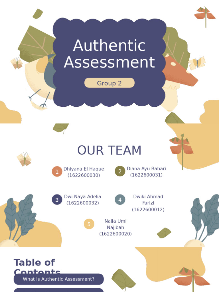 Group 2 Authentic Assessment | PDF | Educational Assessment | Human Communication