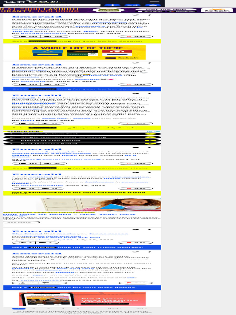 Urban Dictionary Emerald | PDF