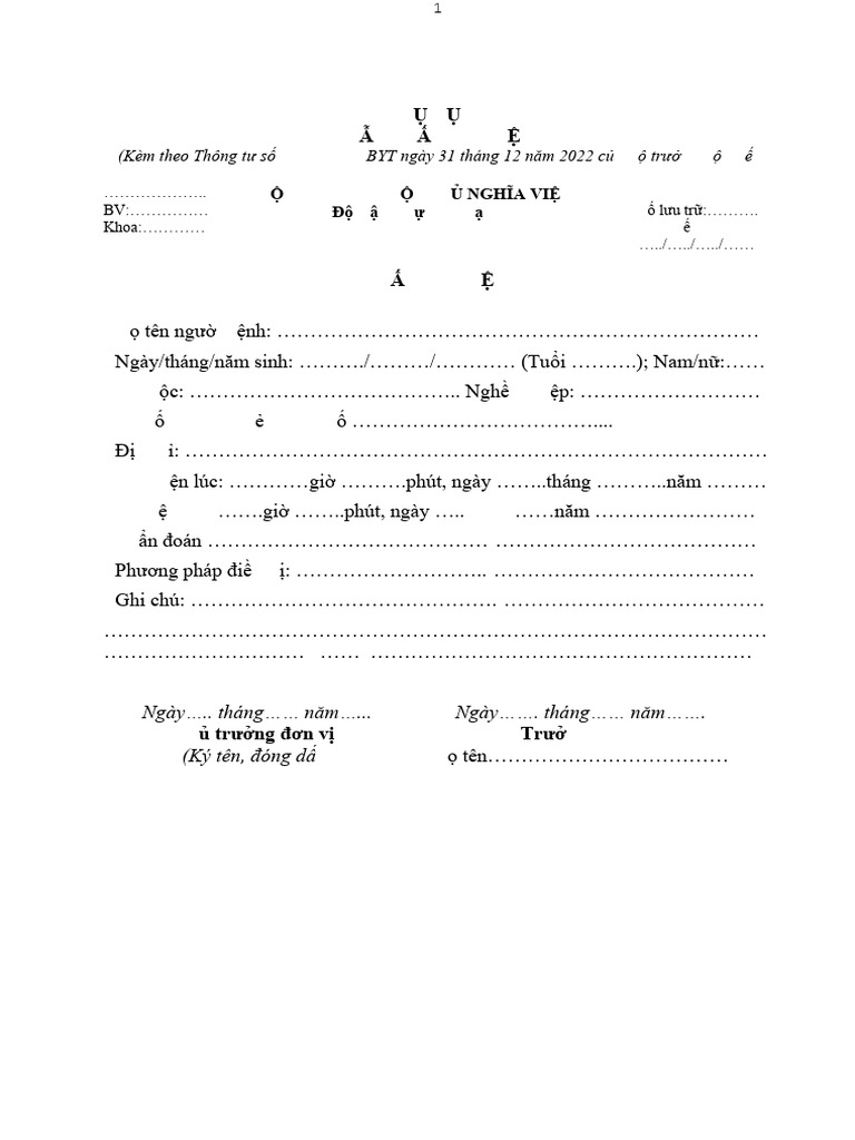 150_Mau Giay Ra Vien (PL 3) | PDF