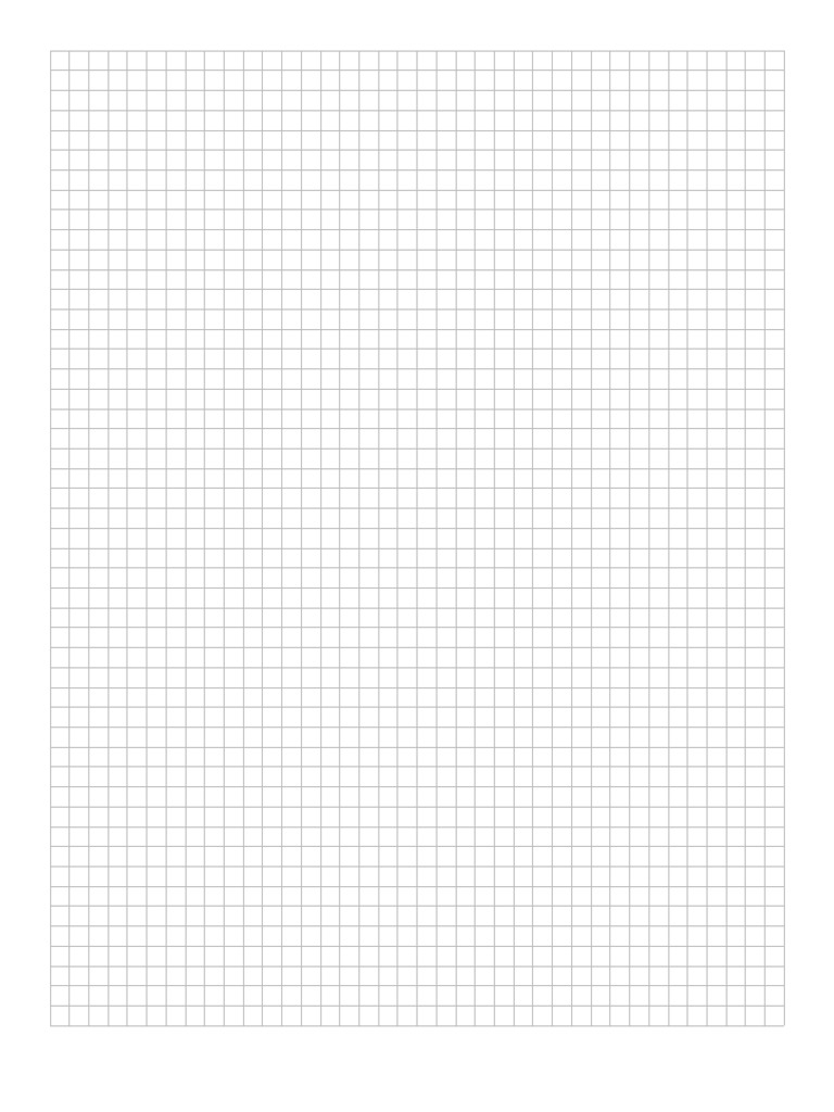 Free Printable Graph Paper Templates | PDF