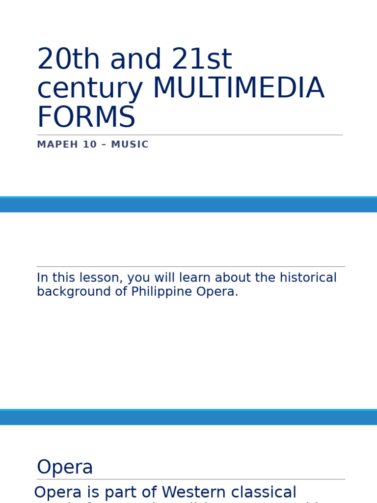 01 The Philippine Opera | PDF