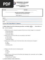 Grade 1 Exam (Computer) | PDF | Window (Computing) | Button (Computing)