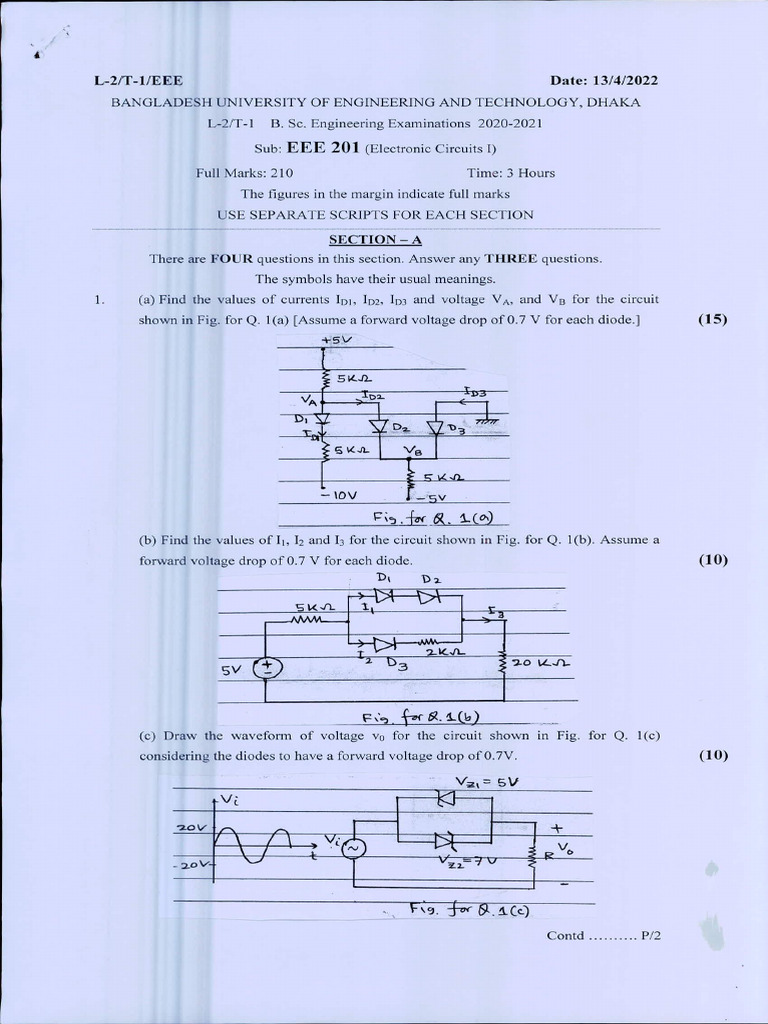 Engineering Exam Paper Analysis | PDF