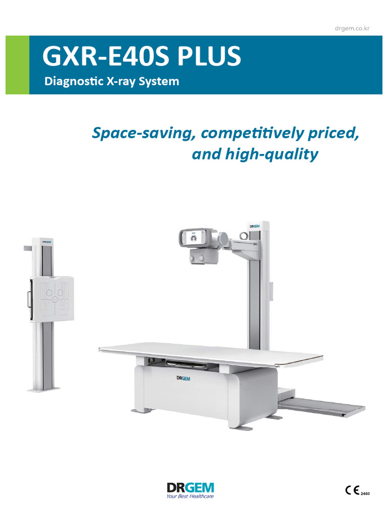 GXR E40S PLUS System Catalogue | PDF | Radiography | X Ray