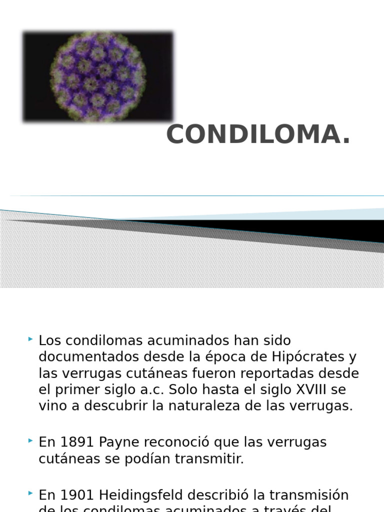CONDILOMA | PDF | Especialidades Medicas | Enfermedades y trastornos